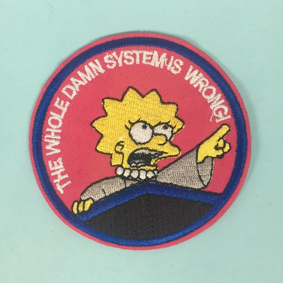 Accessories | Lisa Simpson Ironon Simpsons Patch | Poshmark